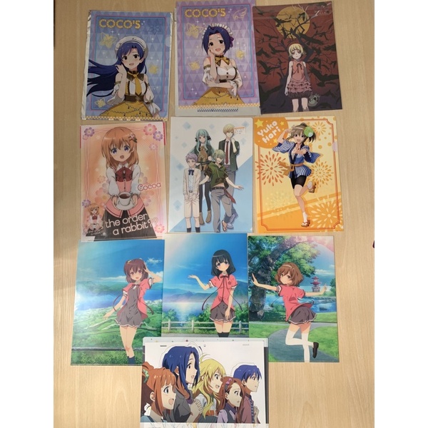 Cute Anime Game Girl A4 File Folder From Japan | Shopee Philippines