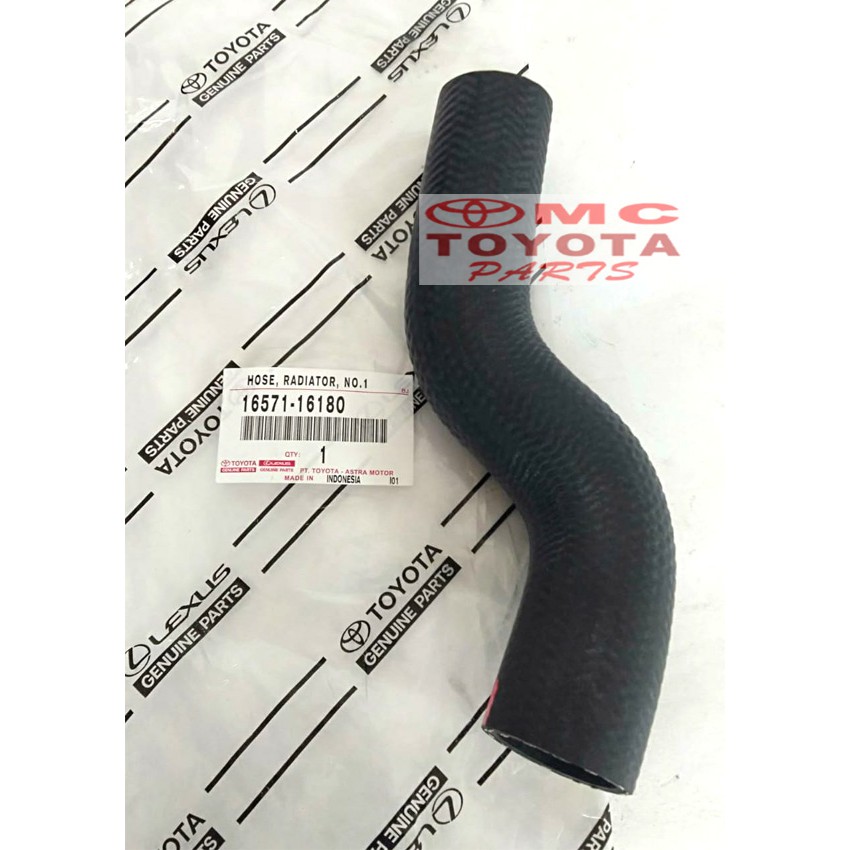 Corolla All New Twincam Upper Radiator Hose 16571-16180 | Shopee ...