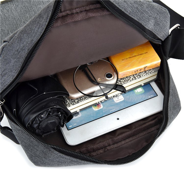 Waterproof Sling Bag for Men Large Capacity Men Shoulder Bag Safety ...