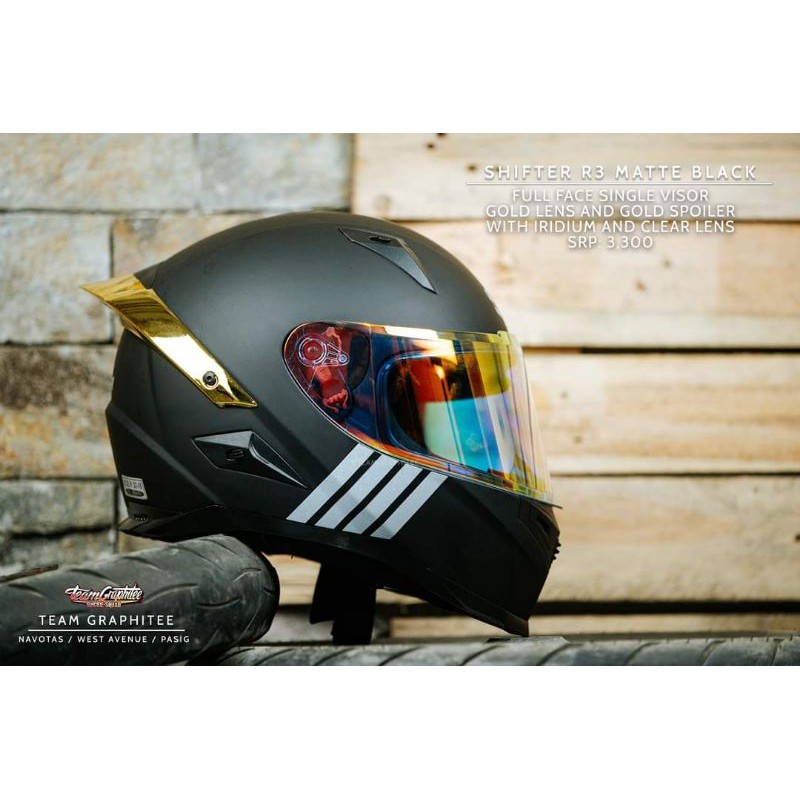 SHIFTER R3 MATTE BLACK | Shopee Philippines