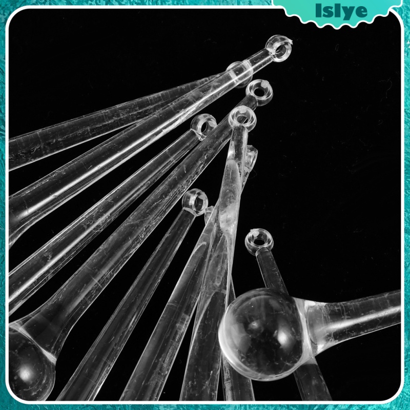 10 Pieces Crystal Raindrop Pendant Chandelier Pieces Hanging Icicle ...