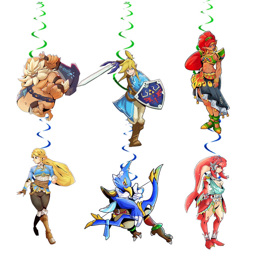 Legend of Zelda Birthday Party Decorations Happy Birthday Banner ...