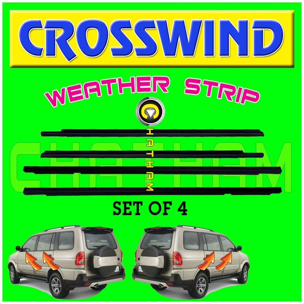 Outer Channel Weather Strip for Isuzu CROSSWIND ( Set or Per Piece ...