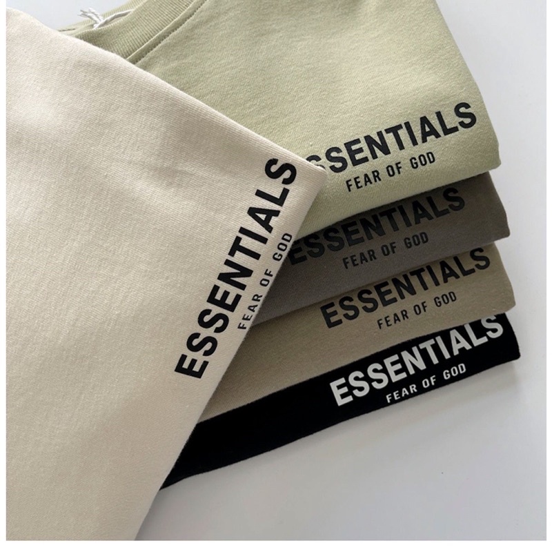 ESSENTIALS front only TSHIRT COTTON | Shopee Philippines
