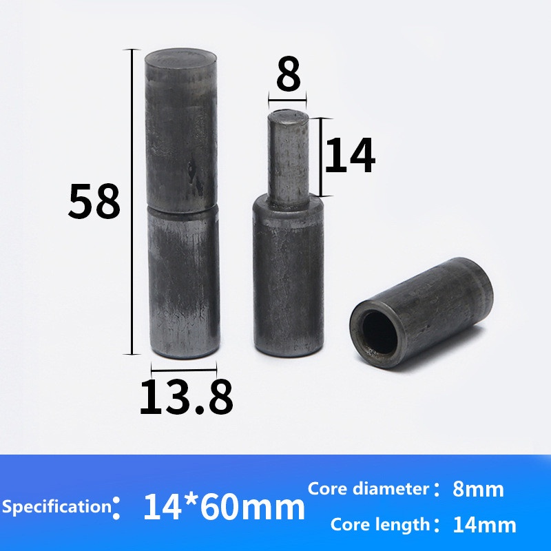 Hinges cylindrical WeldableCylindrical Hinges (per pcs) inch steel door ...