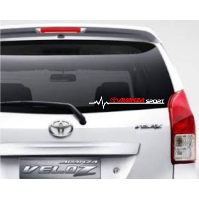 Avanza Sport Sticker Design for rear Windshield | Shopee Philippines