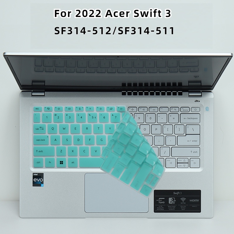 Silicone Keyboard Cover For 2022 Acer Swift 3 14 SF314-512 N21C2 14 ...