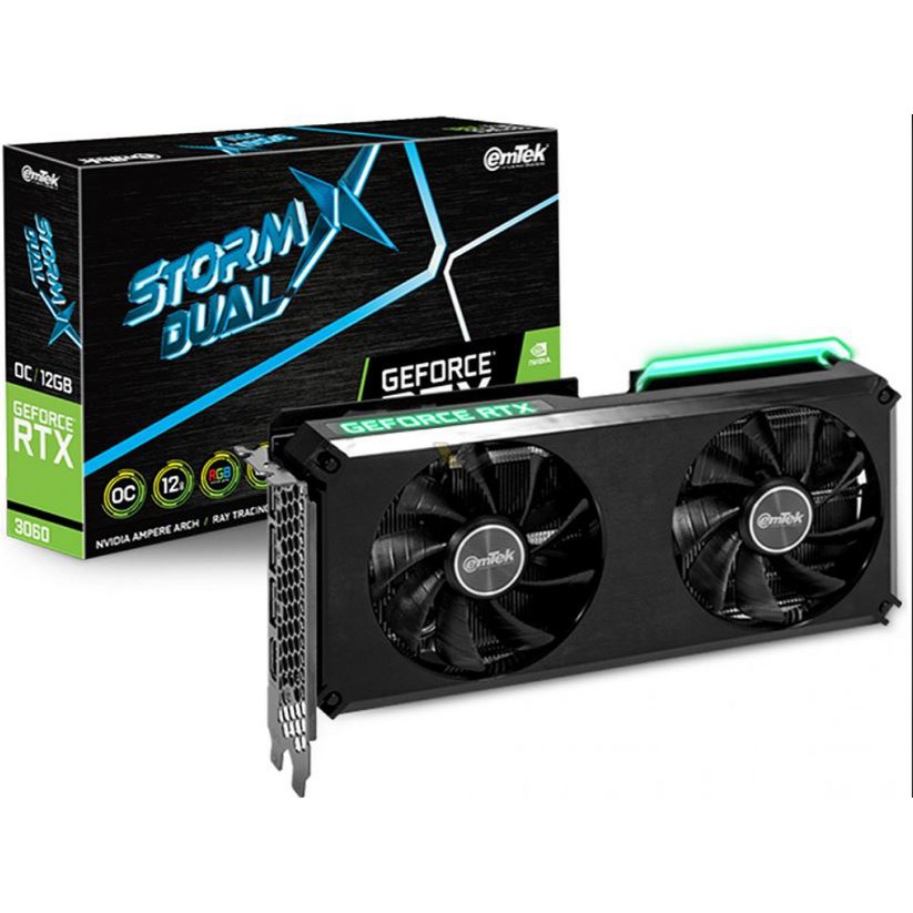 Emtek GeForce RTX 3060 12GB STORM X DUAL OC | Shopee Philippines