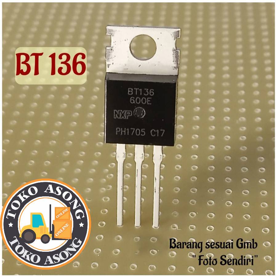 Triac BT136 bt 136 600E mosfet BT 136 transistor | Shopee Philippines