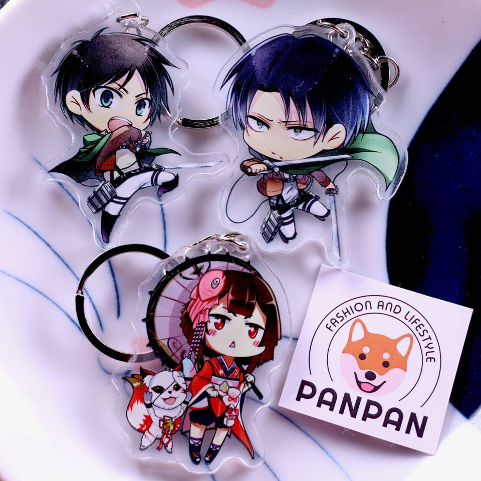 Acrylic AoT, Onmyouji anime Key Chain (5cm) | Shopee Philippines