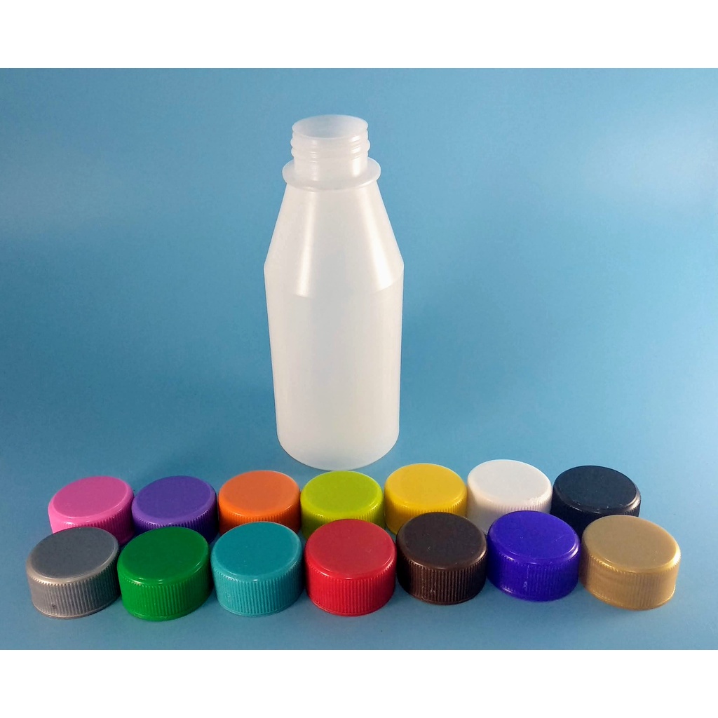 Tapered (Milk Bottle Design) HDPE 200ml Plastic Bottle | Shopee Philippines