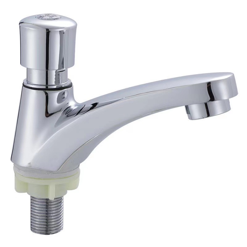 Push Type Faucet Automatic Closing Faucet Zinc Alloy Delay Faucet ...