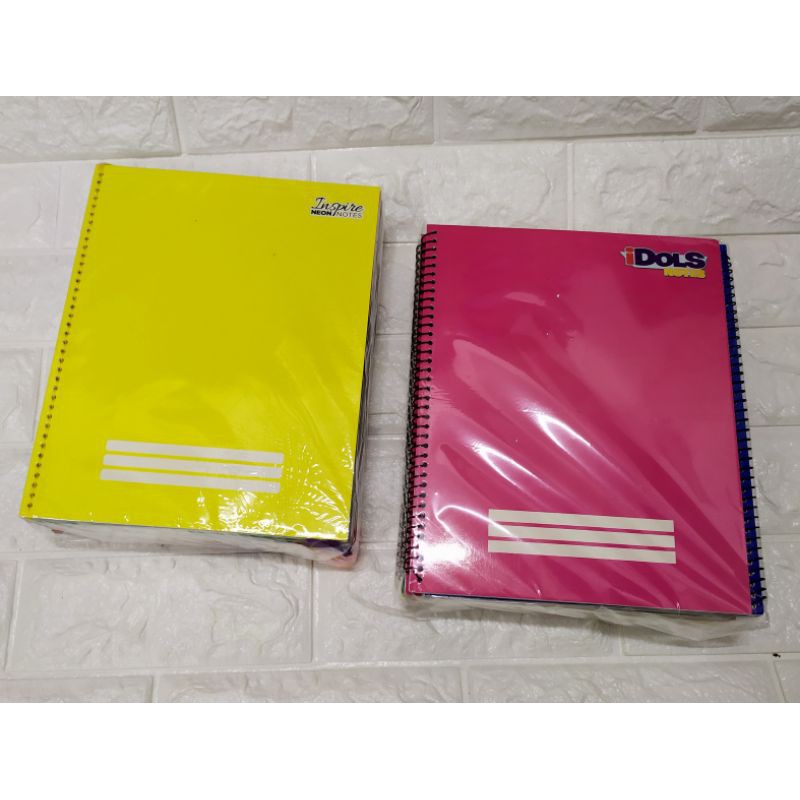 10pcs./ream Yarn and Spiral BIG NOTEBOOK (80Lvs) | Shopee Philippines