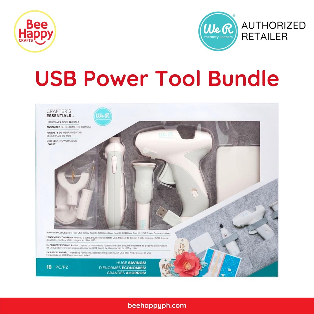USB Power Tool Bundle We R Memory Keepers | Shopee Philippines