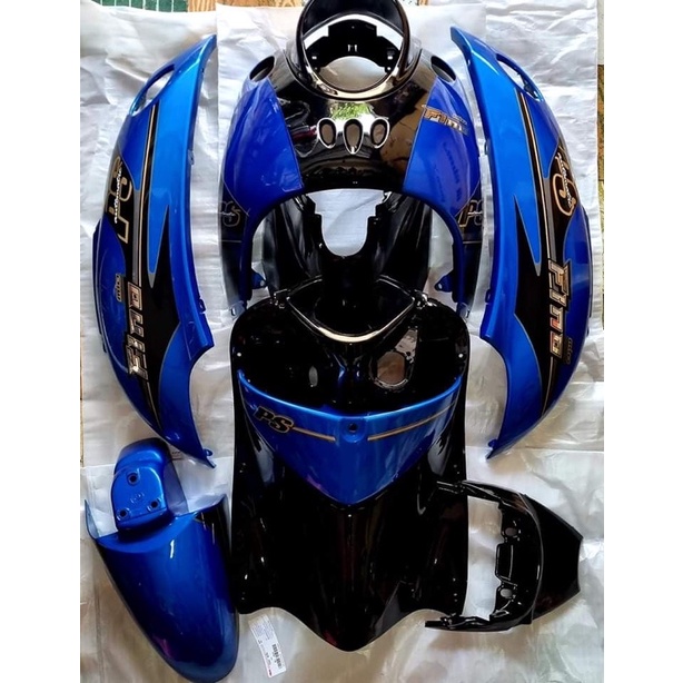 Fino set fairings blue/black single | Shopee Philippines