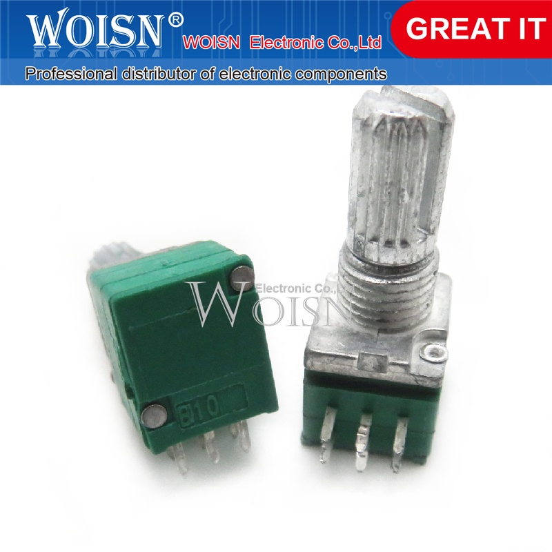 5 PCS RK097G 5K 10K 20K 50K 100K 500K B5K with a switch audio 6pin ...