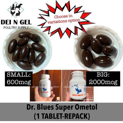 Dr. Blues Super Ometol - Small 600mcg or Big 2000mcg For Gamefowl Use ...