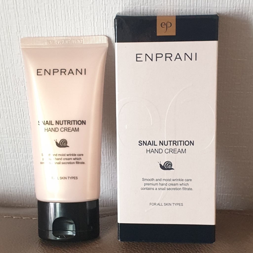 [ENPRANI] SNAIL NUTRITION HAND CREAM 80 ml,#Wrinkle care#Directly from ...