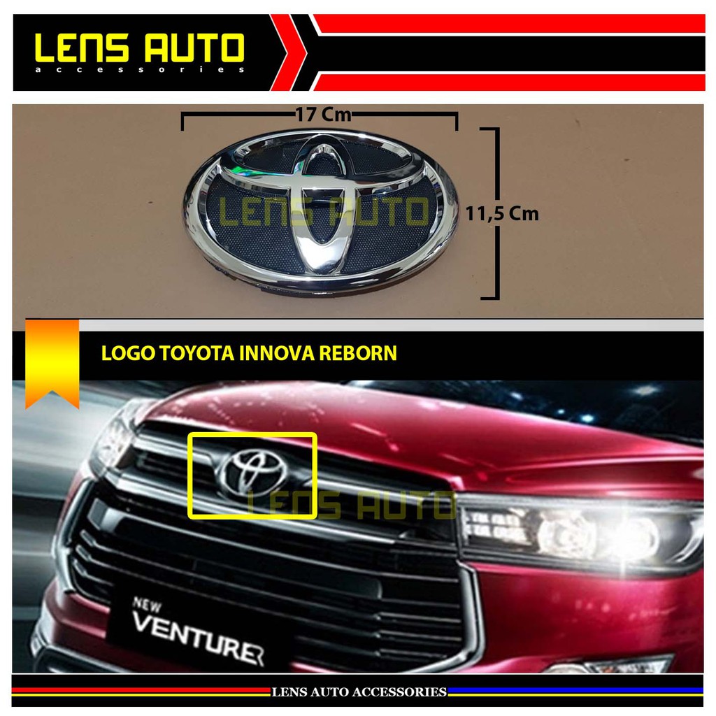 TOYOTA INNOVA REBORN LOGO TOYOTA INNOVA REBORN GRILL LOGO KIJANG INNOVA ...