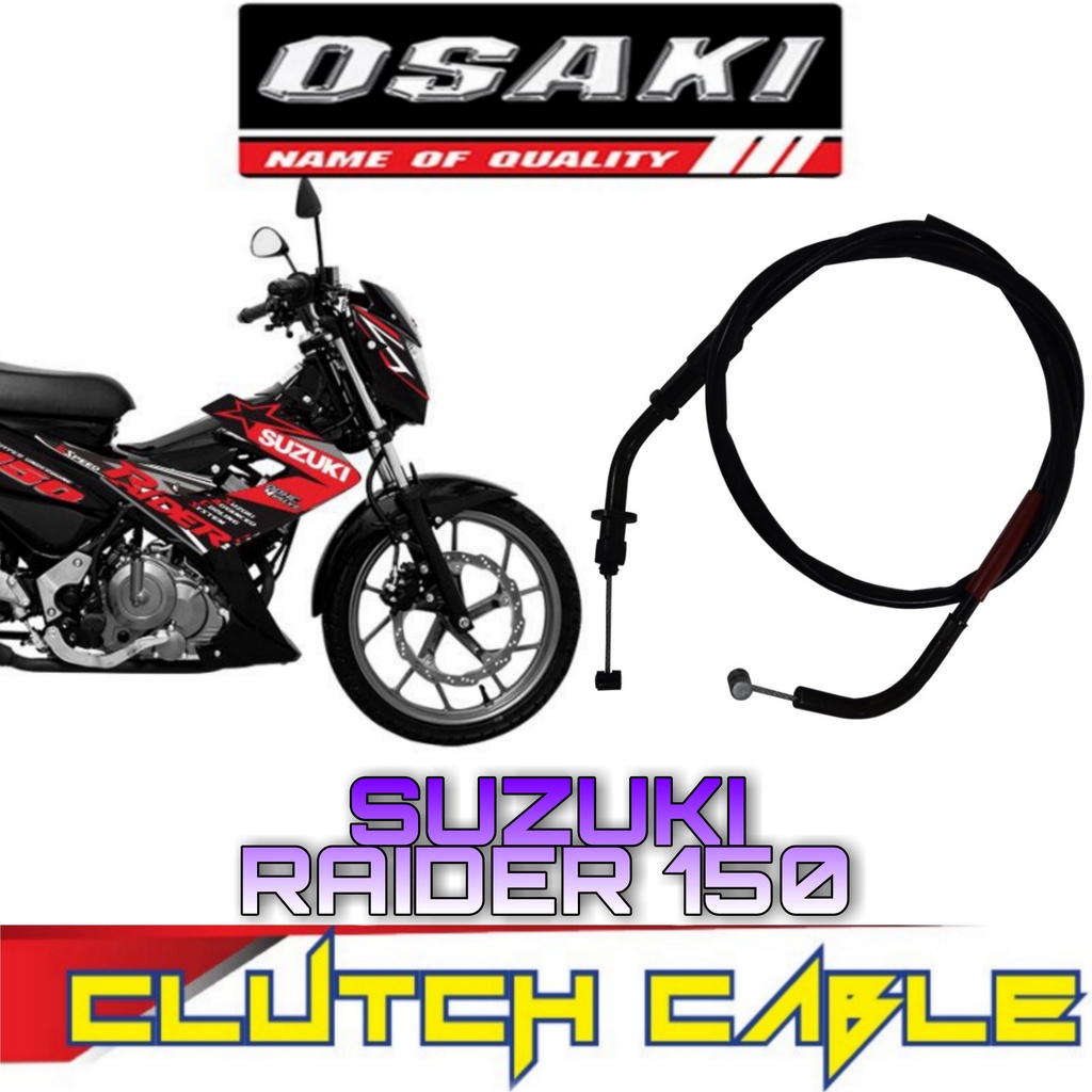 ORIGINAL OSAKI CLUTCH CABLE for SUZUKI RAIDER 150 - (COD) | Shopee ...