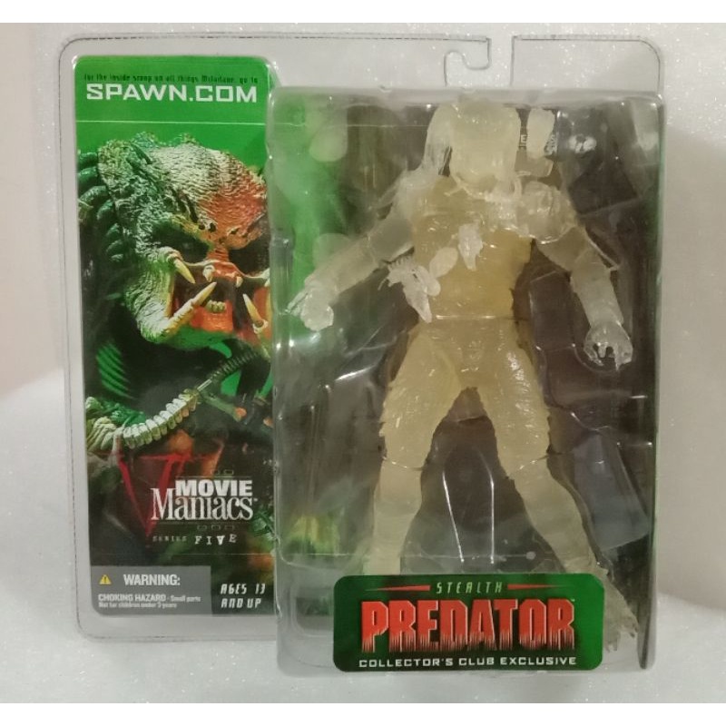 McFarlane Club Exclusive "STEALTH PREDATOR" UNOPENED/ RARE | Shopee ...