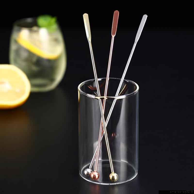 21cm Stainless Steel Mixing Cocktail Stirrers Sticks For Wedding Party ...