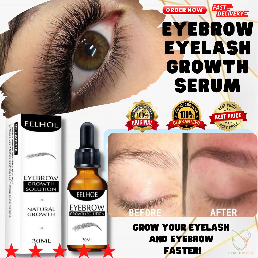 ORIGINAL Eyebrow Eyelash Grower Serum Eyelash Extension Increase Volume ...