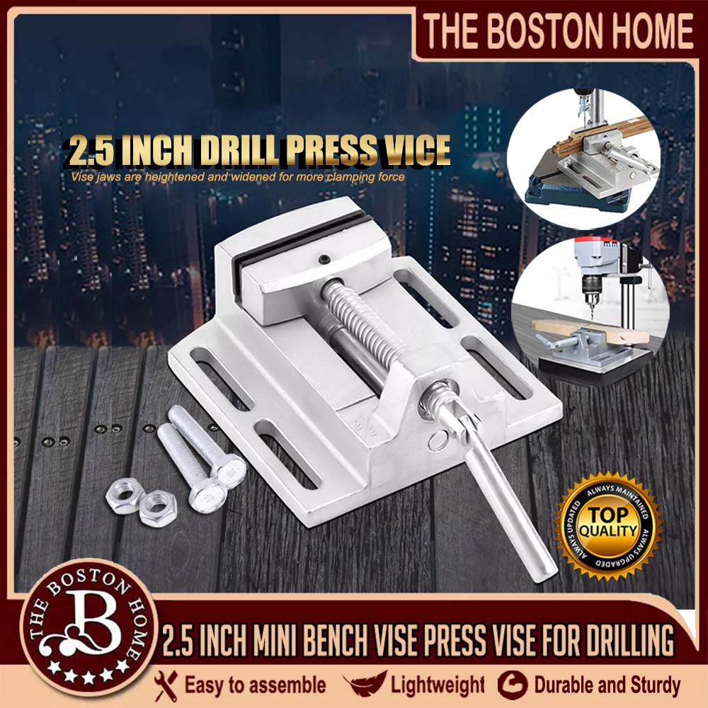 2.5 Inch Professional Heavy Duty Flat vise table clamp Drill Press Milling Machine Clamping Tool ...