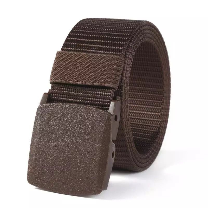 Korean Solid Color Belts Unisex Prevent Allergy Simple Belt | Shopee ...