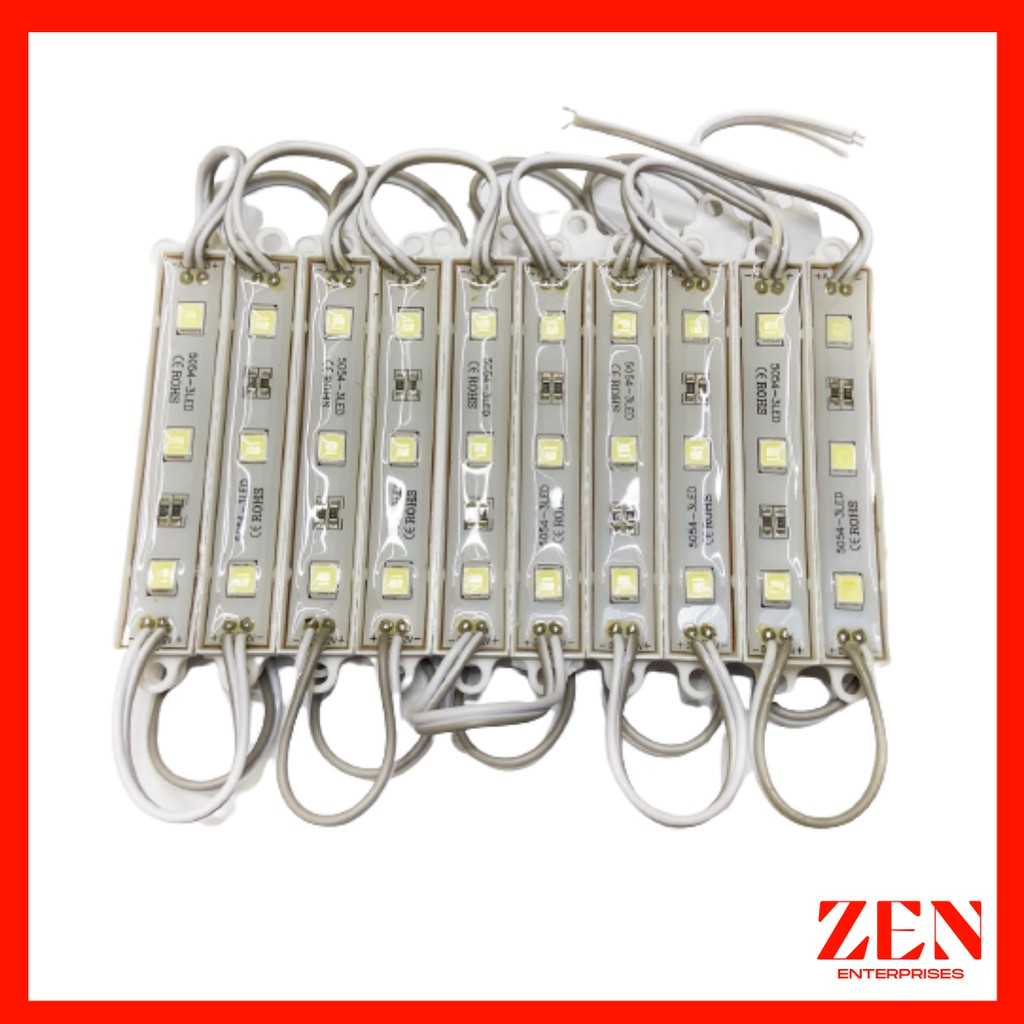 12V Economy Type LED Module 3LED Waterproof 0.6W (Sold Per Pc) | Shopee ...