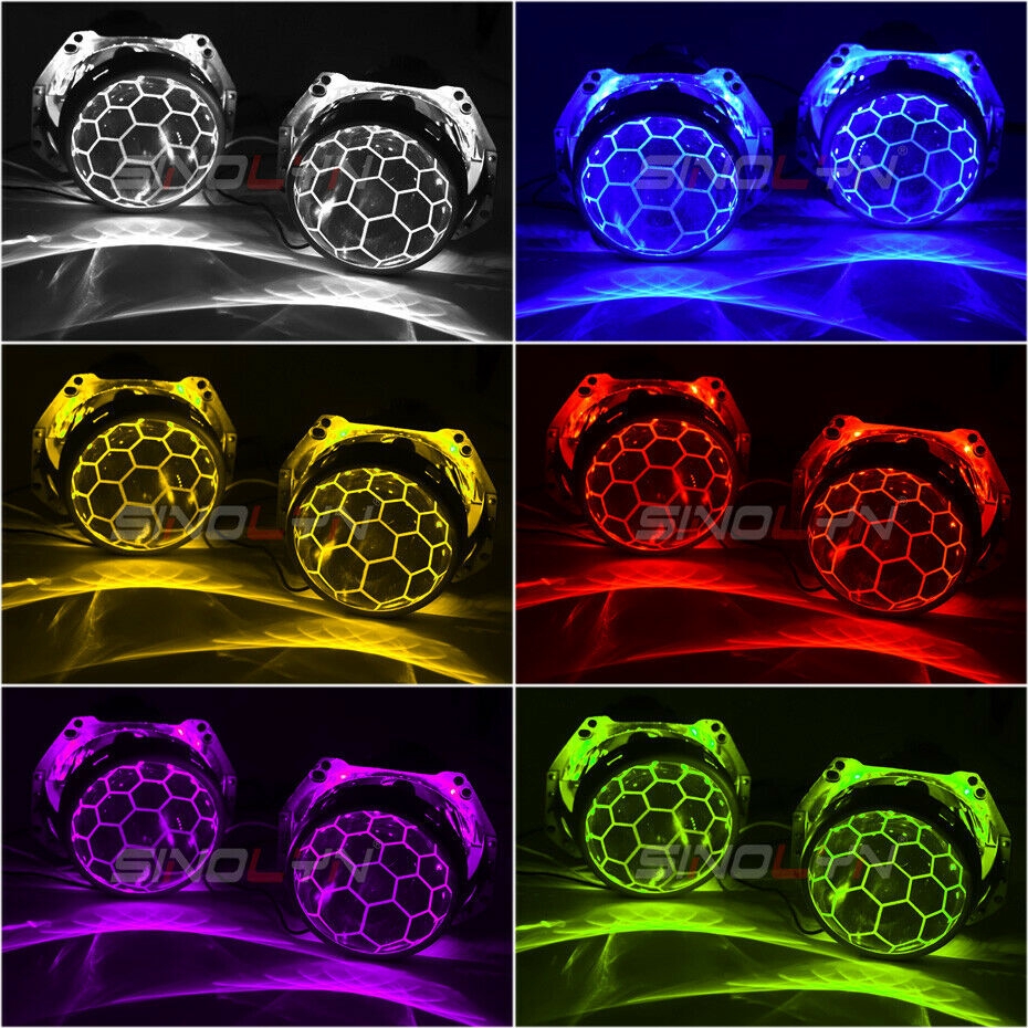 3.0'' Headlight HID Bi-xenon Projector D1S D2S D3S D4S Blue Custom ...