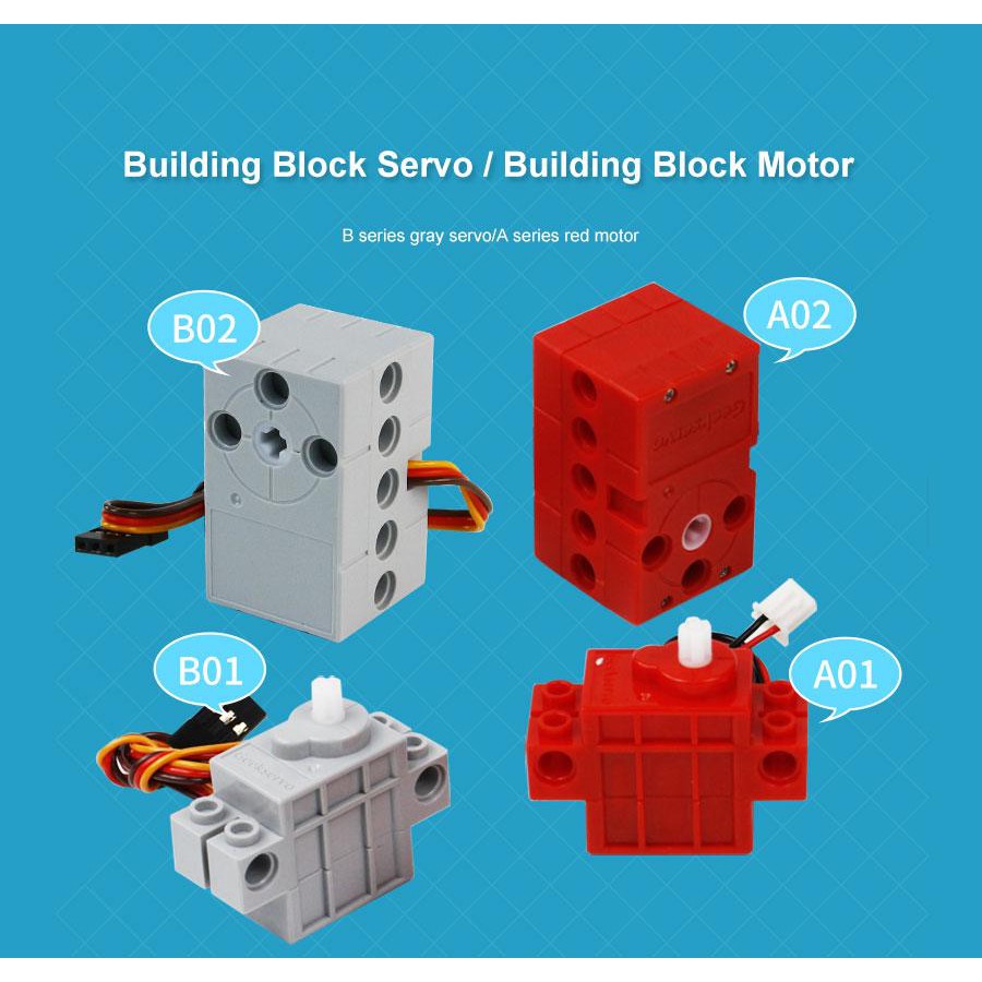 Stem toy 3V 5V motor connected to lego block used for microphone:bit ...