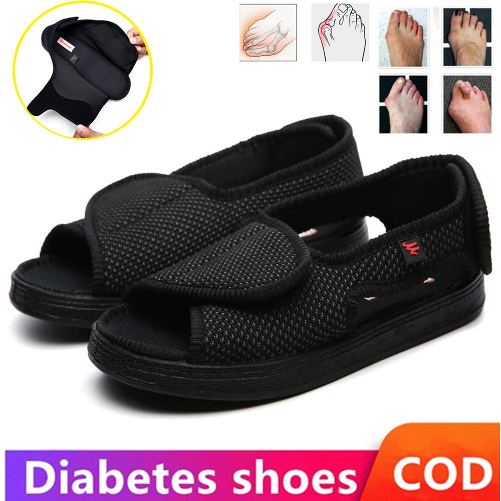Size 34-49 Diabetes shoes Women's & Men's Diabetic Footwear Swollen ...