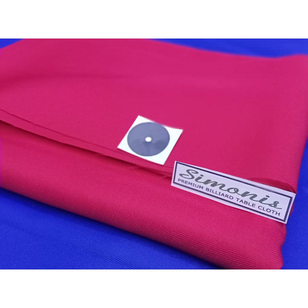 1 PC. SIMONIS RED CLOTH FELT FOR BILLIARD TABLE ( tapete ng bilyaran ...