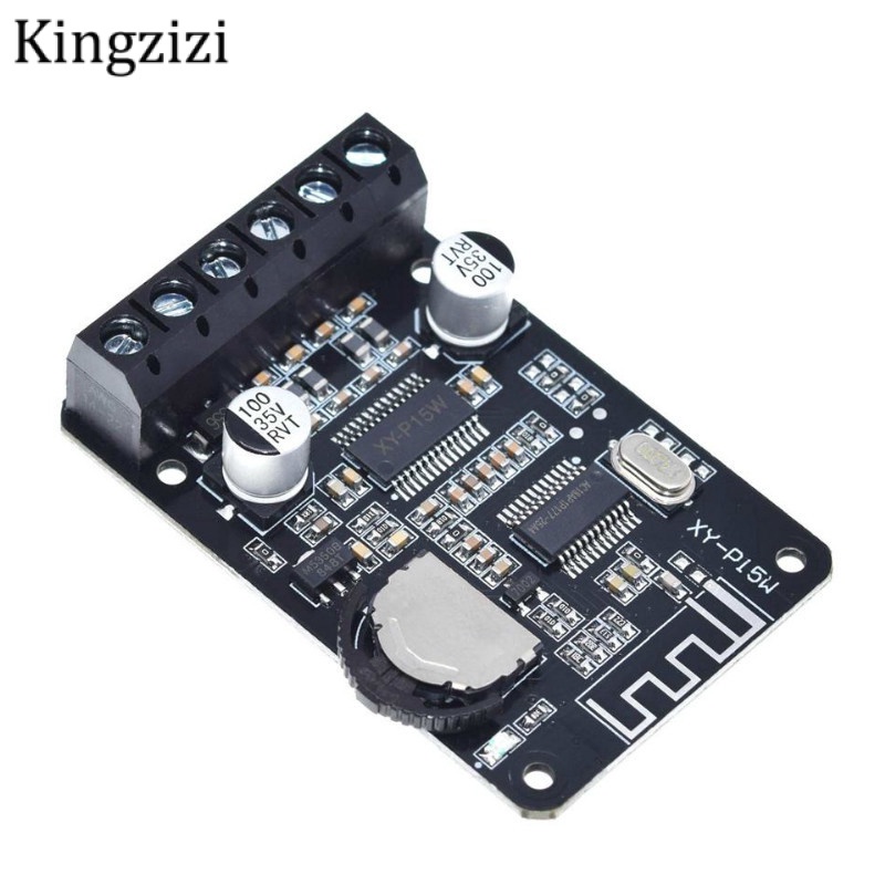 10W/15W/20W Stereo Bluetooth Power Amplifier Board 12V/24V Digital ...
