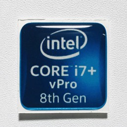 INTEL INELT CORE i7+ vPRO 8th Gen 2015 sticker | Shopee Philippines