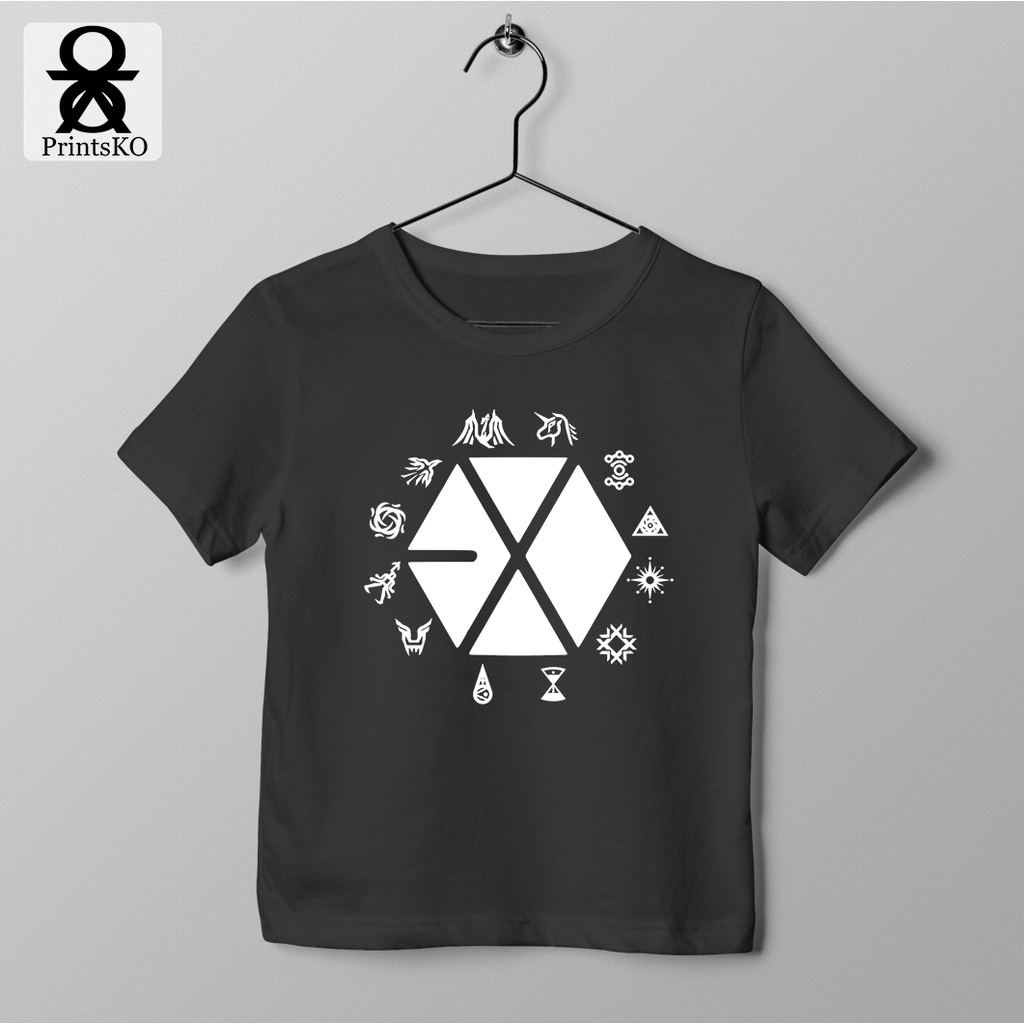 EXO KPOP Kids Shirt - Sign Hand Mic Design | Shopee Philippines