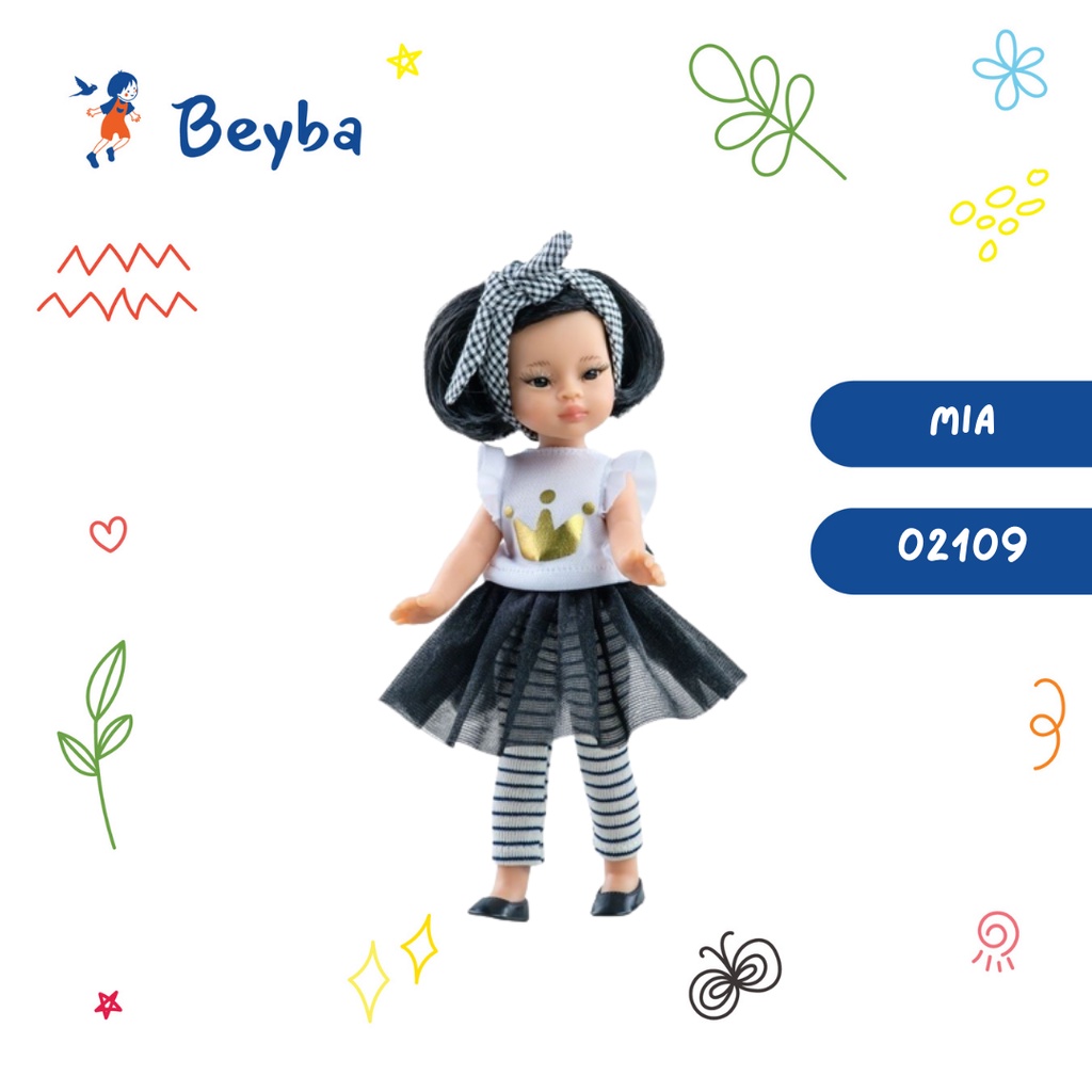 BEYBA Paola Reina Las Mini Amigas Mia 21cm pretty dolls figure cute ...