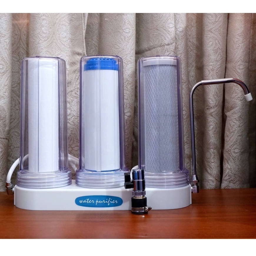 Authentic 3 in 1 Water Purifier Complete Set with FREE 1st stage ...