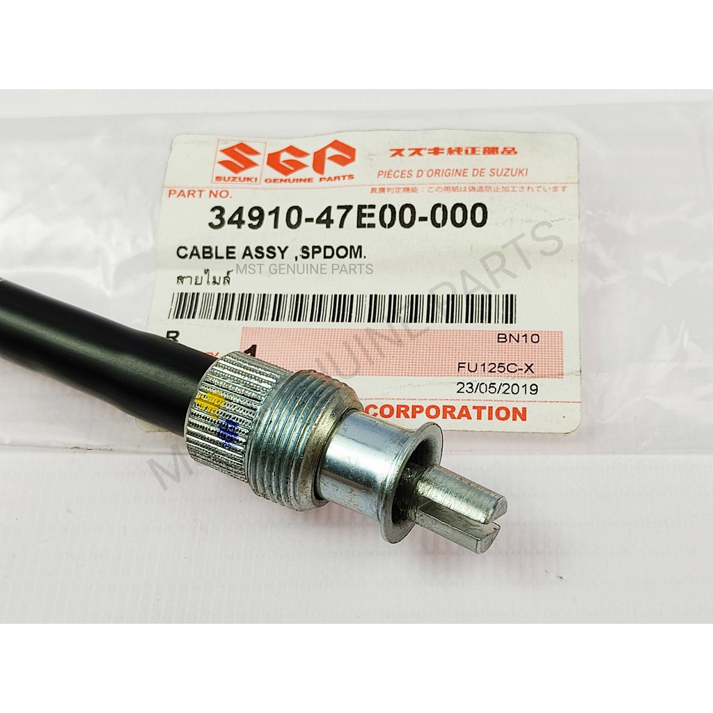 Speedometer Cable Raider 125 / Raider J 110 Suzuki Genuine Parts 34910 ...