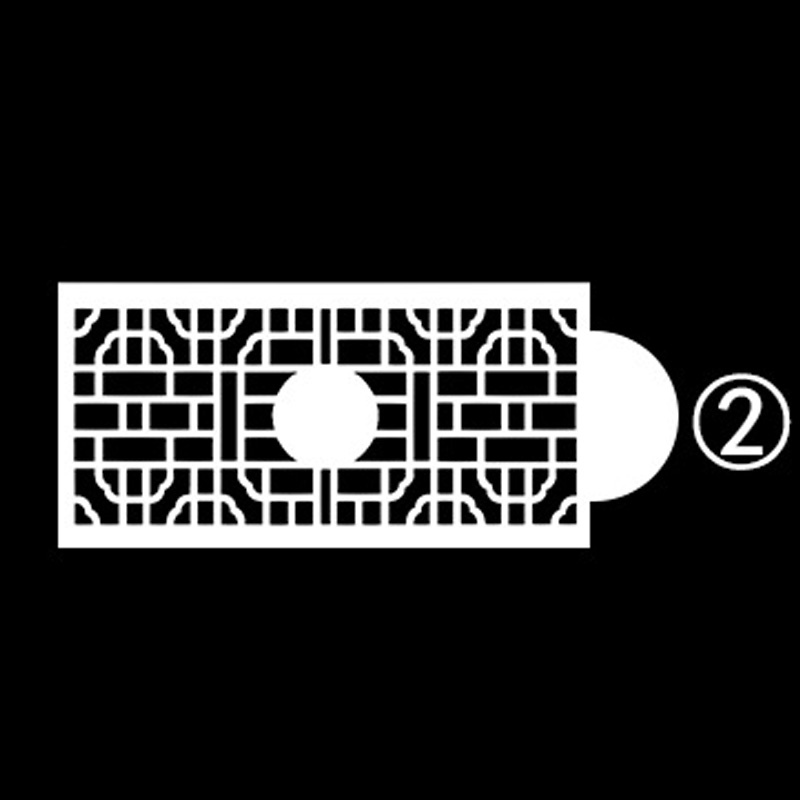 Cake Decorating Tool Wheat Spike Pattern Cake Stencil Plastic Lace Cake ...