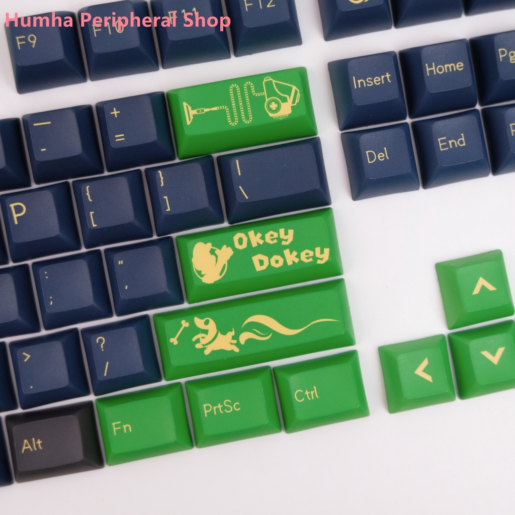 Humha Luigi keycap 142 keys PBT material Dye-Sublimation KCA profile ...