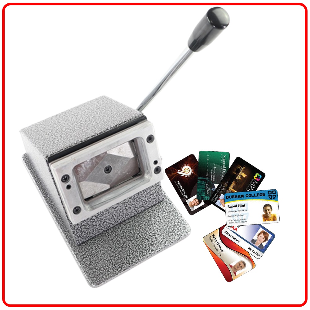 PVC Card Cutter Photo Die Cutter 86*54mm Rounded Corner Heavy Duty Die ...