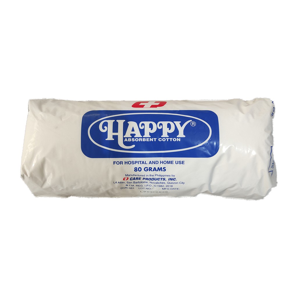 Happy Cotton 80 grams | Shopee Philippines