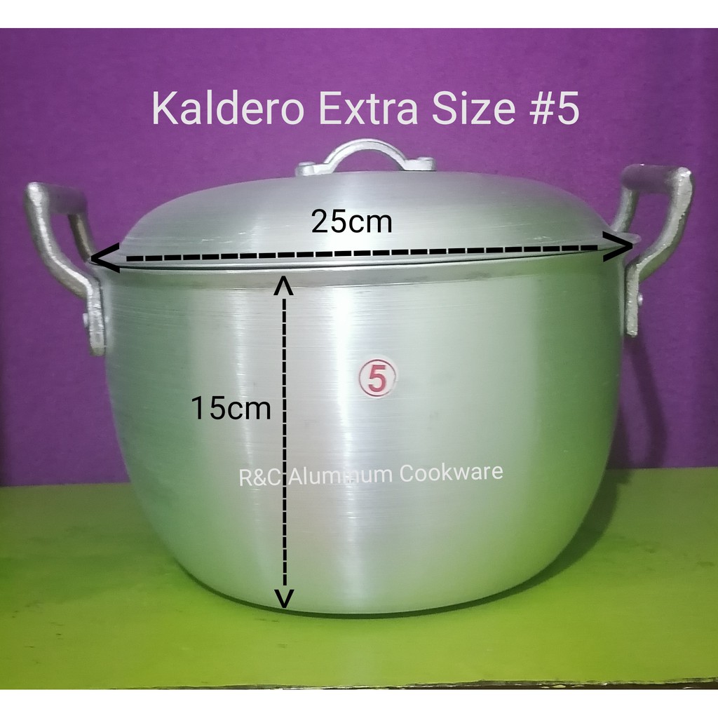 Kaldero Extra Size #5 (25cm Diameter, 15cm Height) | Shopee Philippines