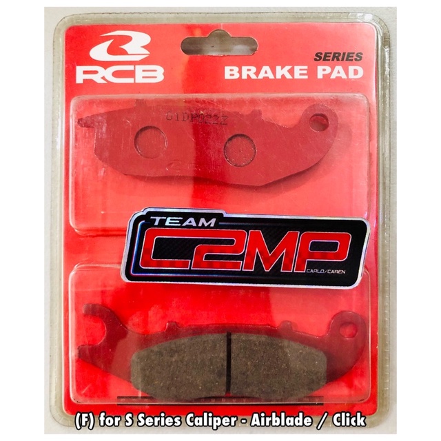 RCB Disc Pad Brake Pad ‼️ Honda Click ONLY ‼️ Left Hand E Series for S ...