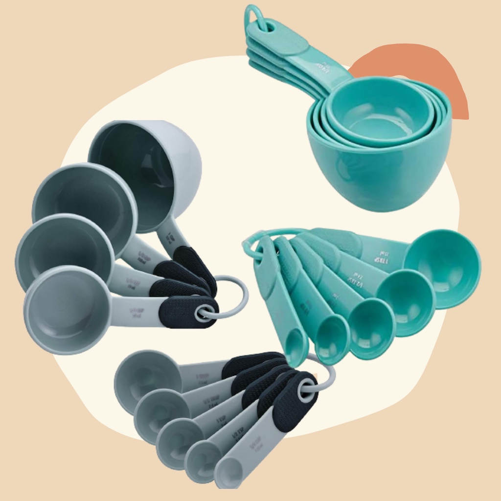 KITCHEN AID MEASURING CUPS AND MEASURING SPOON | Shopee Philippines