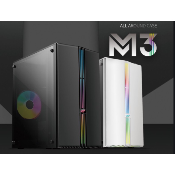 YGT M3 Micro Gaming Case with 1 x RGB LED Fan Promo!!! | Shopee Philippines