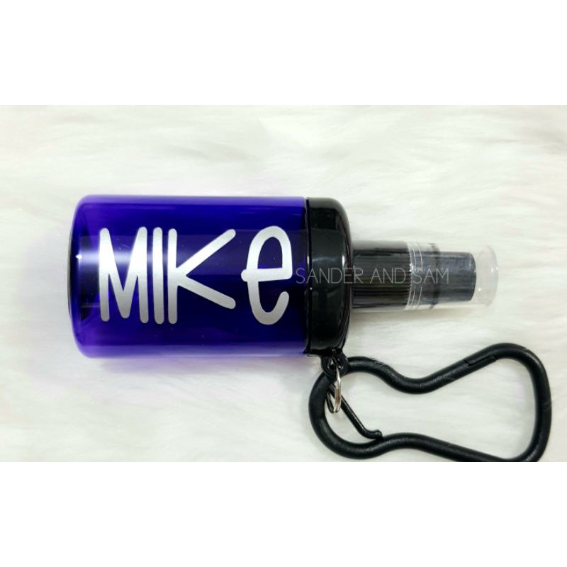 Personalized 40 ml Alcohol Sprayer Keychain Mini Sprayer LEATHER or ...