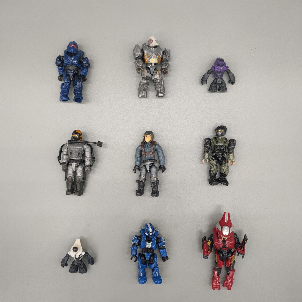 Mega Blocks Mega Blocks Halo Toy Building Block Man Genuine Bulk Mini ...